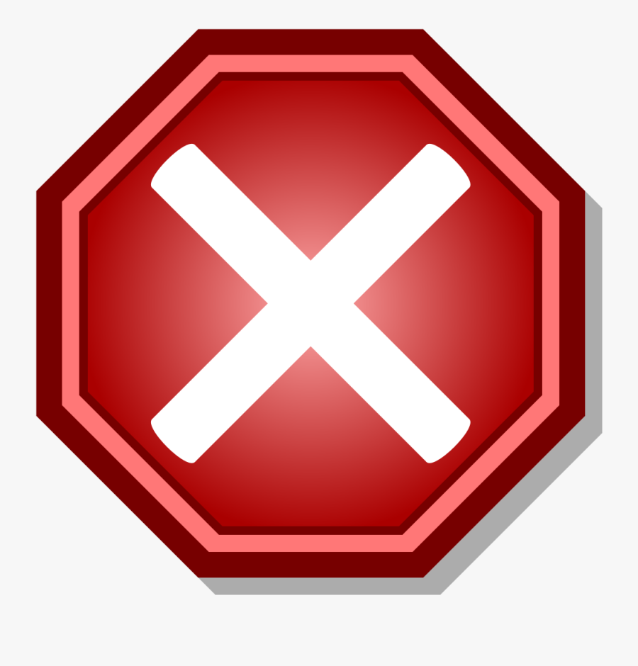 Transparent Cross Sign Png - Stop Sign With A Hand , Free Transparent ...