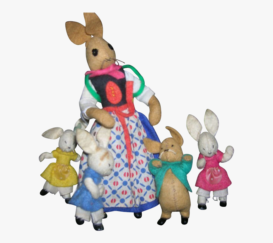 Family Clipart Rabbit - Cartoon , Free Transparent Clipart - ClipartKey
