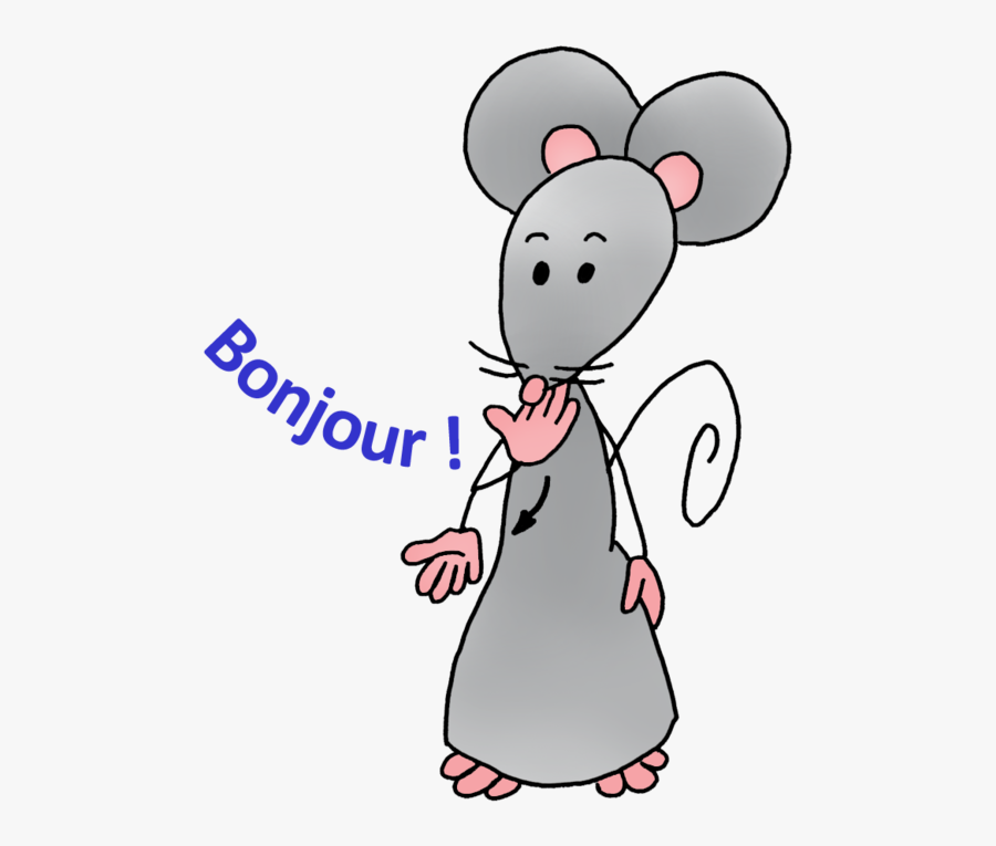 Bonjour - Langue Des Signes Souris , Free Transparent Clipart - ClipartKey