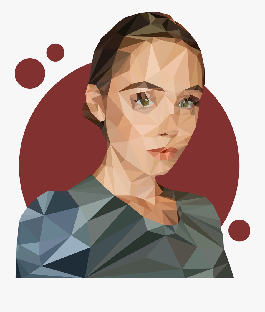 Clip Art Low Poly Art On - Illustration , Free Transparent Clipart ...