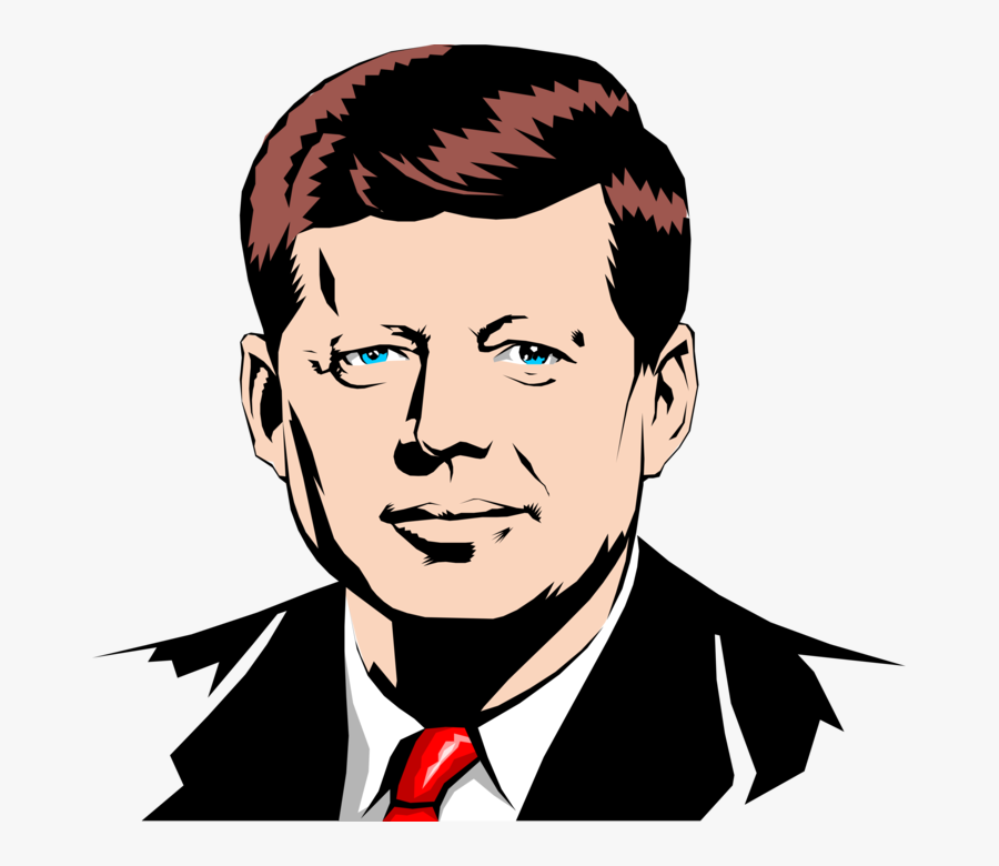 Vector Illustration Of John F - Cartoon John F Kennedy , Free ...