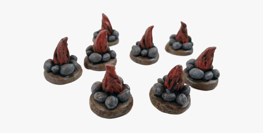 Clip Art Campfire Token - Board Game Fire Token , Free Transparent ...