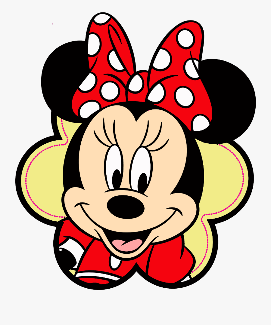 Minnie Face Png - Minnie Mouse Png , Free Transparent Clipart - ClipartKey