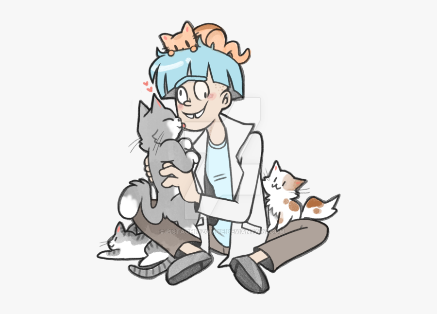 Rick And Morty Cat Png - Doofus Rick Fan Art , Free Transparent Clipart ...