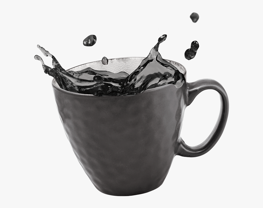 Coffee Cup Spilling Vector , Free Transparent Clipart - ClipartKey