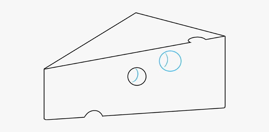 How To Draw Cheese - Line Art , Free Transparent Clipart - ClipartKey