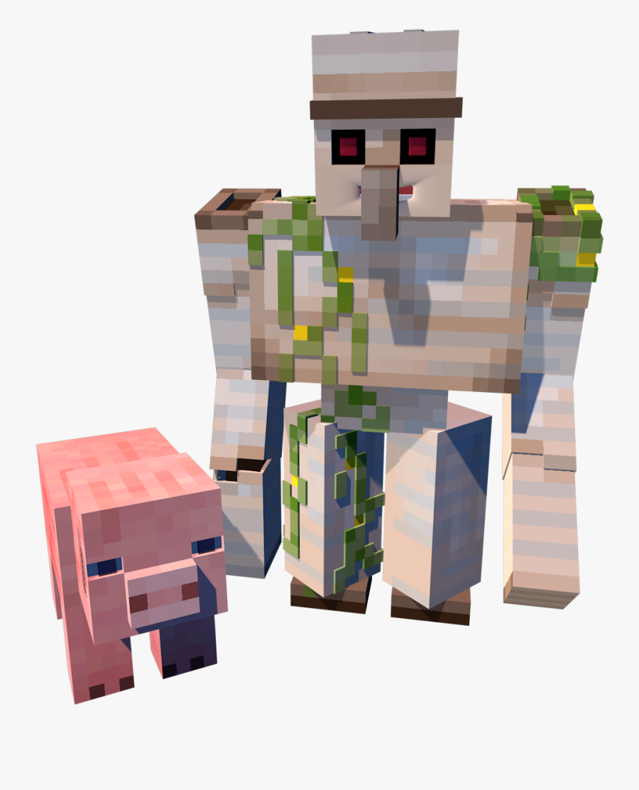 Iron Golem & - Minecraft Iron Golem Png , Free Transparent Clipart ...