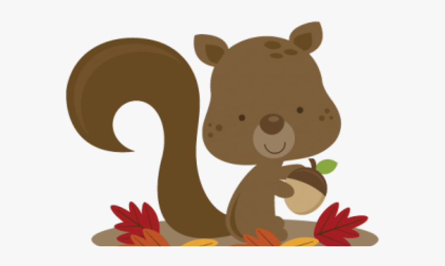 Fall Leaves Squirrel Clipart , Free Transparent Clipart - ClipartKey