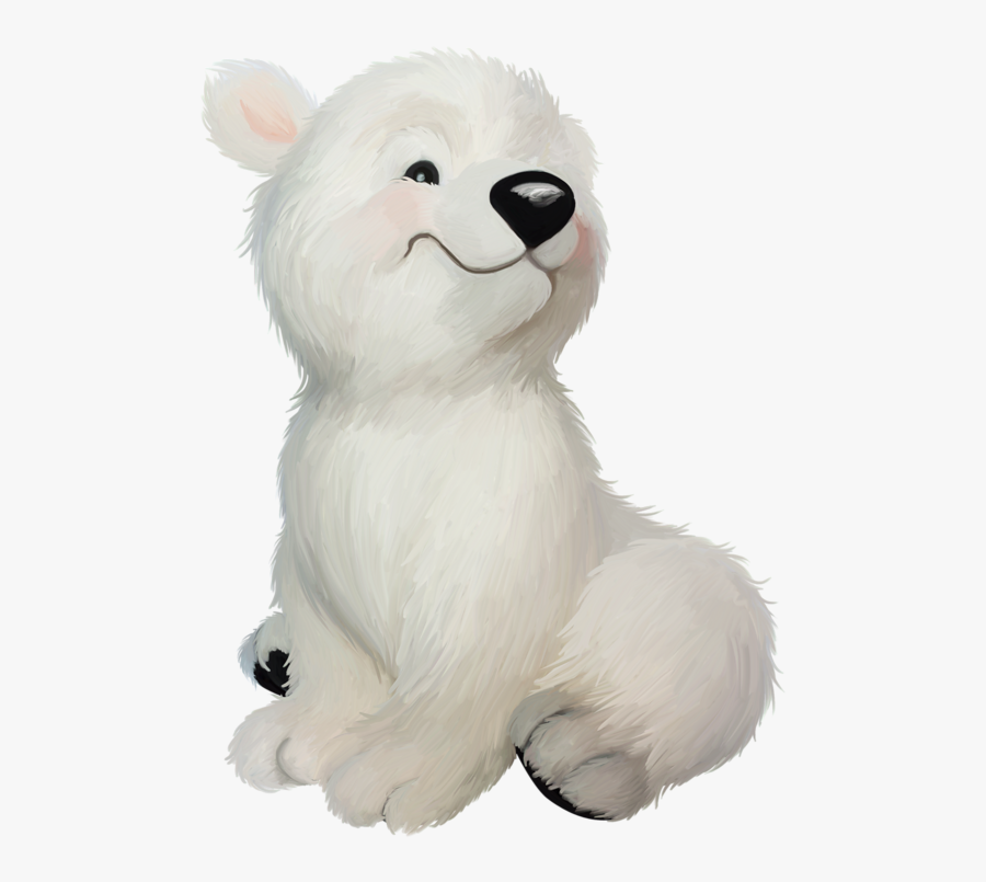 Polar Bear Clipart Cute Zoo Animal - Baby Polar Bears Clipart , Free ...