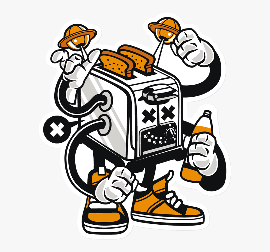 Toaster Monster , Free Transparent Clipart - ClipartKey