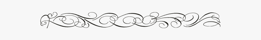 Calligraphy Border Png - Line Art , Free Transparent Clipart - ClipartKey