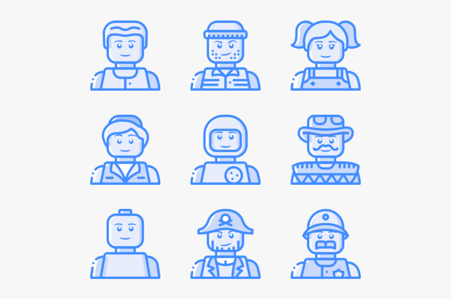 Lego Avatars - Lego Icons , Free Transparent Clipart - ClipartKey