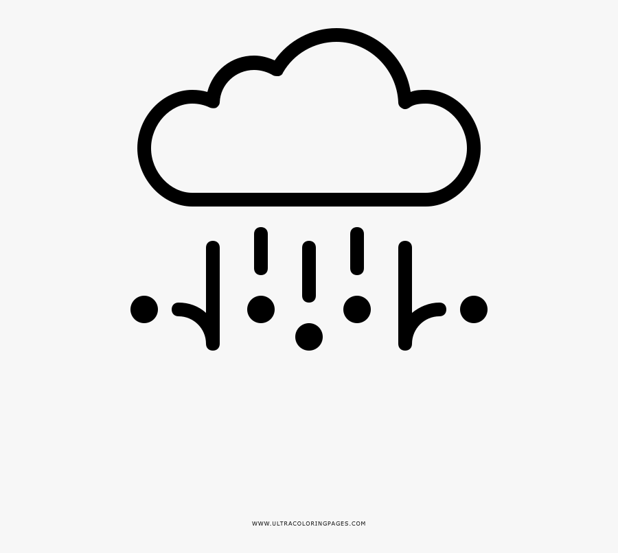 Hail Coloring Page , Free Transparent Clipart - ClipartKey