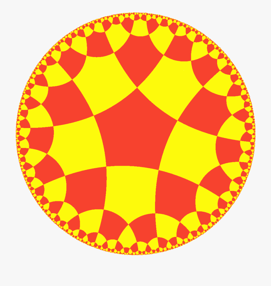 Degree-4 Pentagonal Tiling - Tiling Pentagon In Hyperbolic Space , Free ...