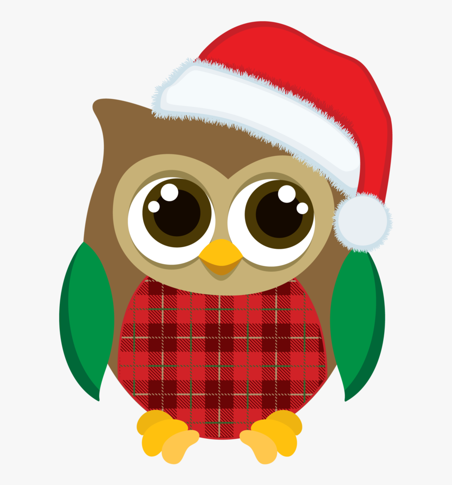 Cute Christmas Owl Clipart , Free Transparent Clipart - ClipartKey