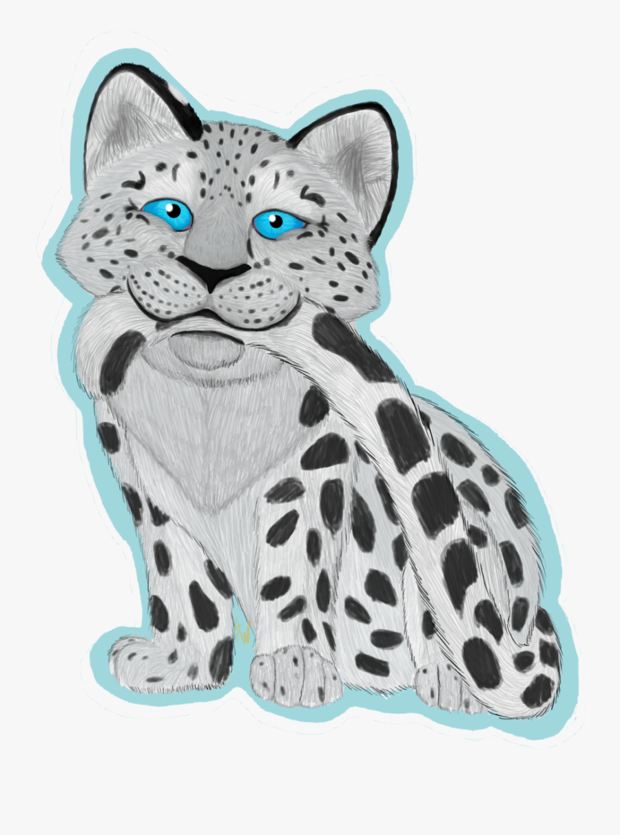 Snow Leopard , Free Transparent Clipart - ClipartKey