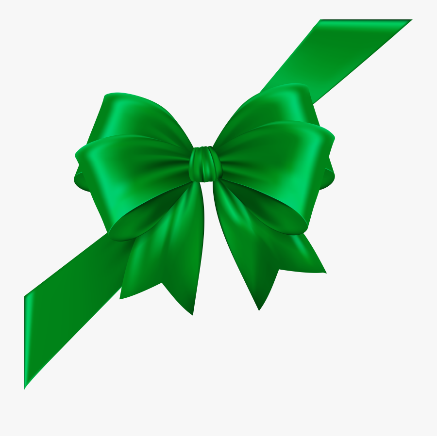 With Ribbon Green Transparent , Free Transparent Clipart - ClipartKey