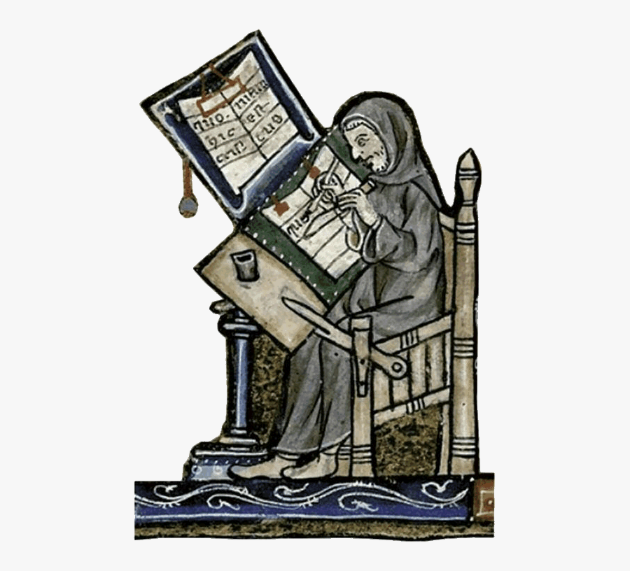 Scriptorium In Medieval Illumination , Free Transparent Clipart ...