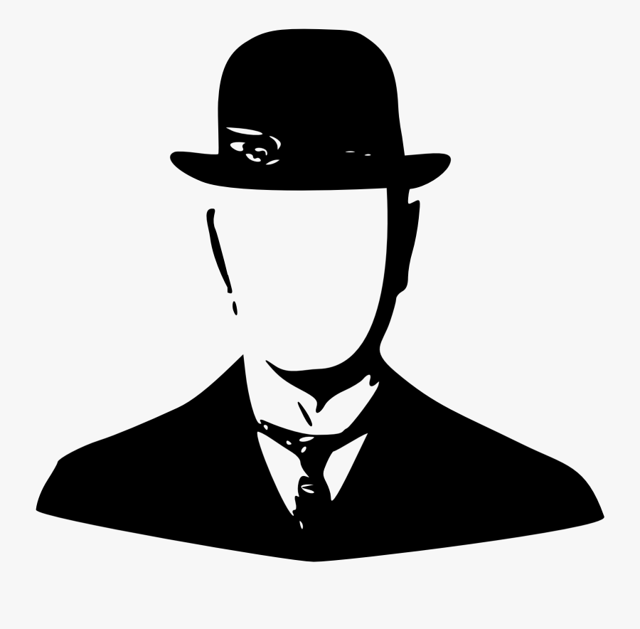 Rene Magritte Stencil , Free Transparent Clipart - ClipartKey