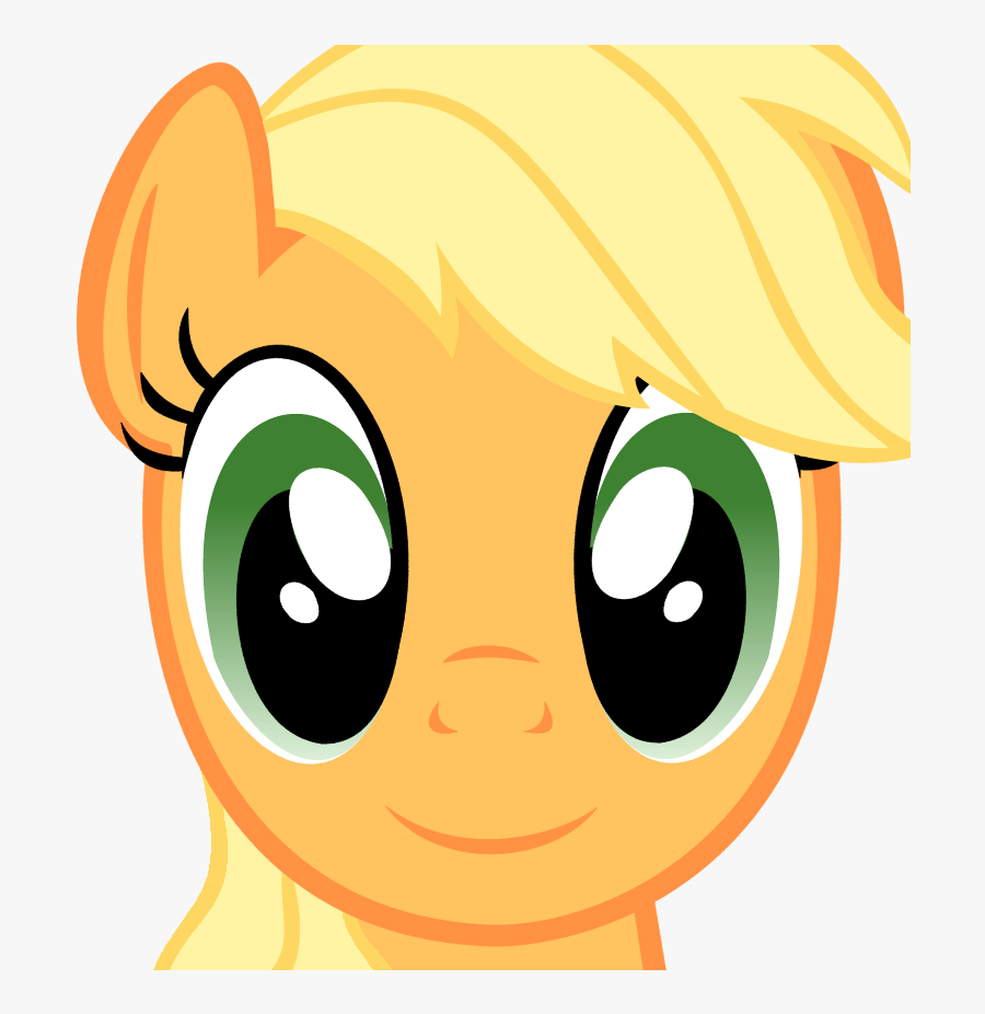 Applejack Face By Maybyaghost - My Little Pony Applejack Face , Free ...