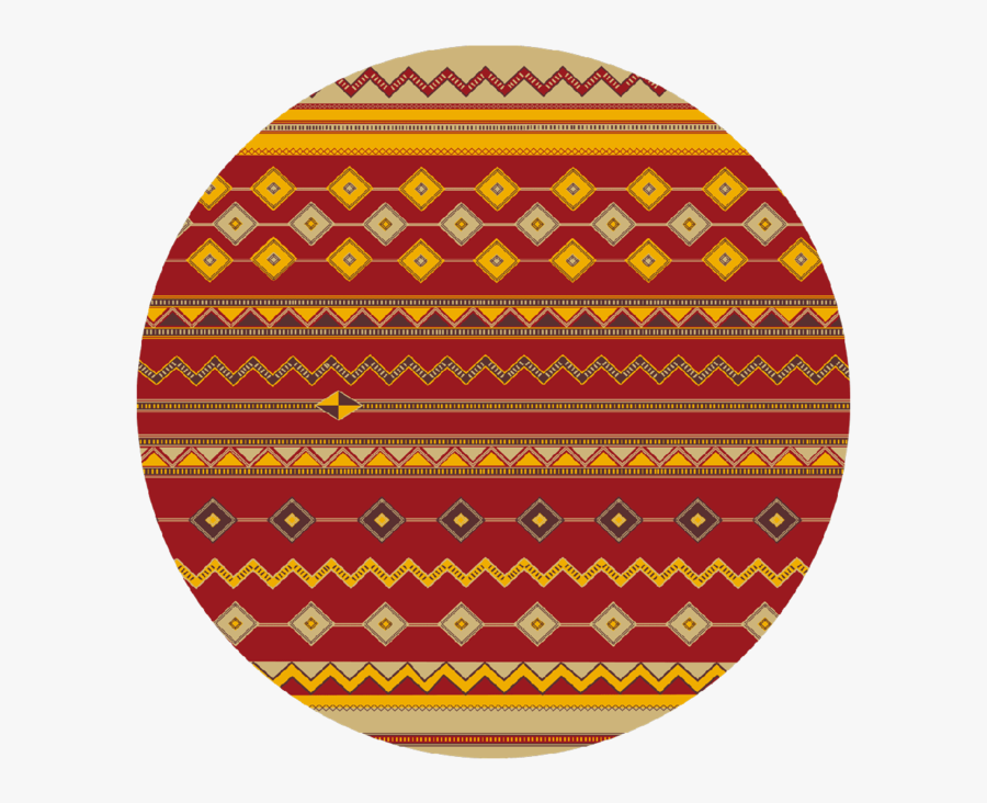 African Geometry Round Picture - African Geometry , Free Transparent ...