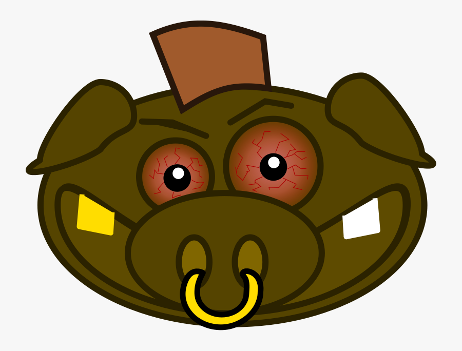 Angry Pig - Clip Art , Free Transparent Clipart - ClipartKey