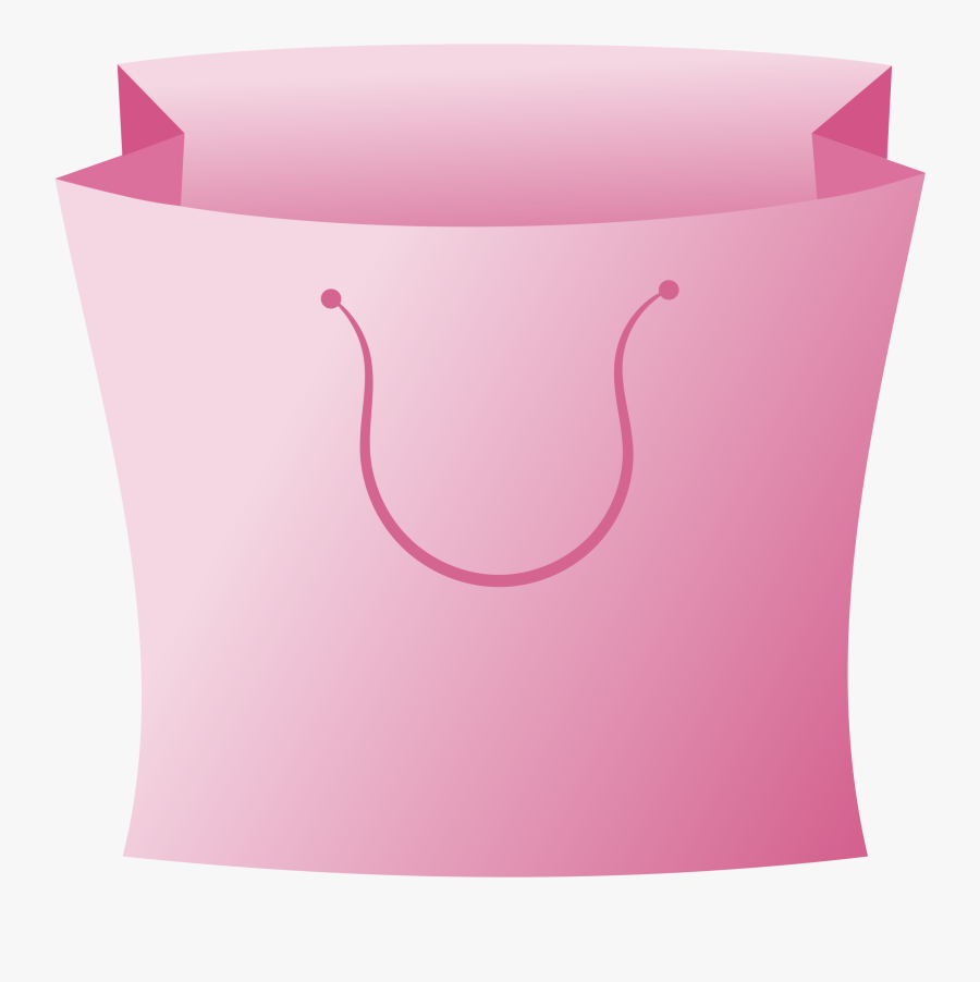 Bag, Pink, Shopping, Tote - Shopping Bag Logo Pink , Free Transparent ...