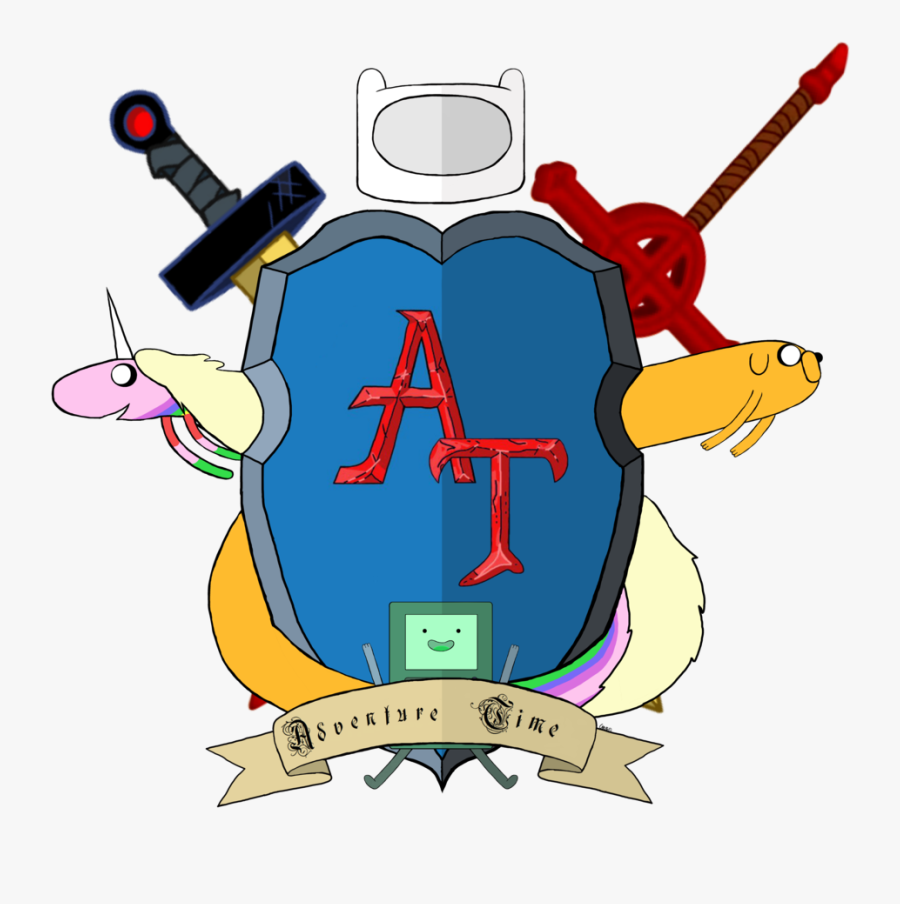 Adventure Time Clip Art Clipart - Adventure Time Shield , Free ...