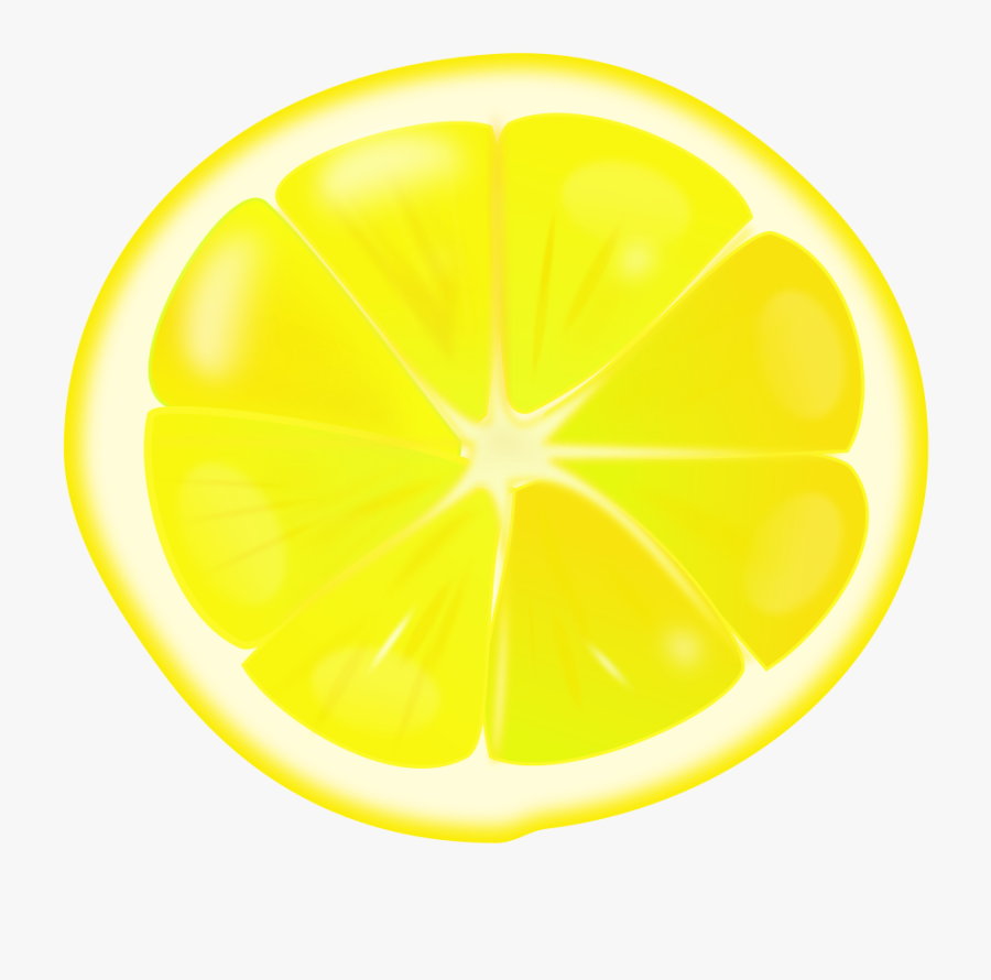 Lemon,symmetry,food - Circle , Free Transparent Clipart - ClipartKey