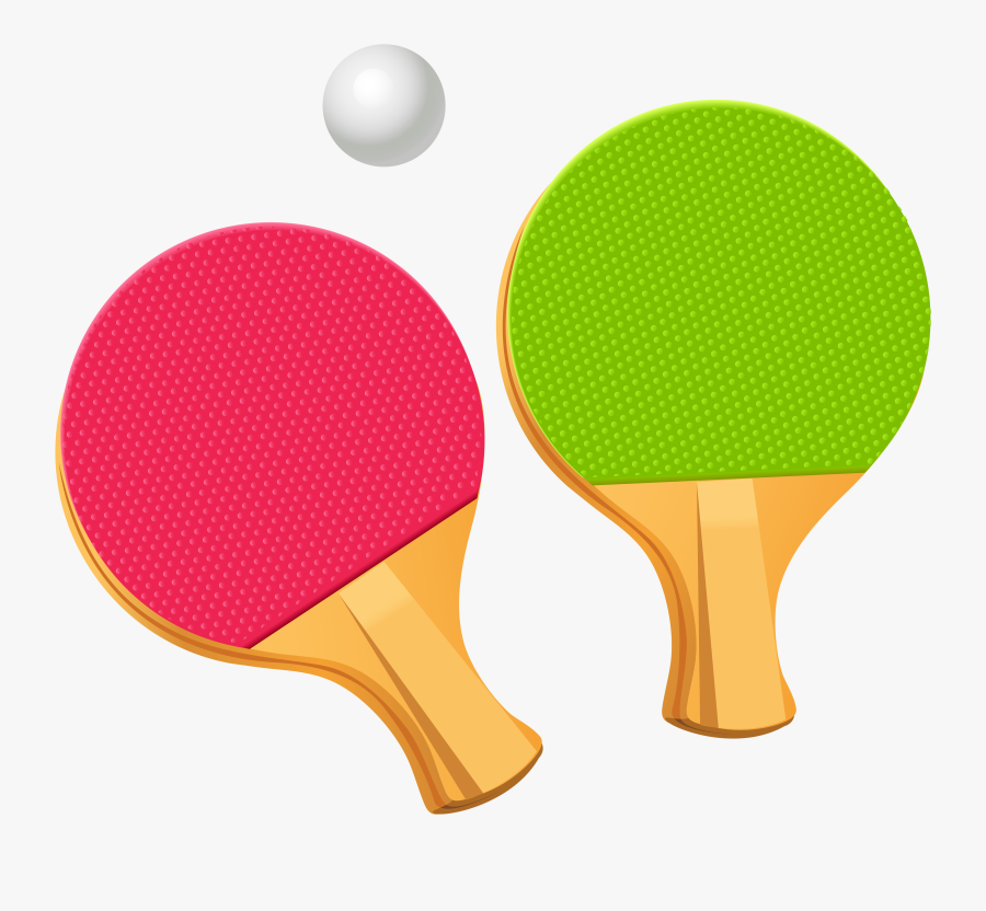 Ping Pong Racket Png Image - Clipart Of A Table Tennis Ball , Free ...