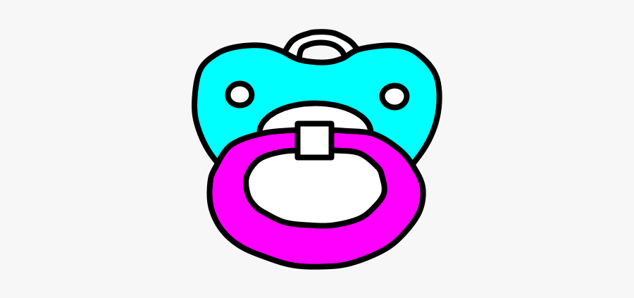 Pacifier, Binky, Bright Blue, Violet - Binky Clip Art , Free ...