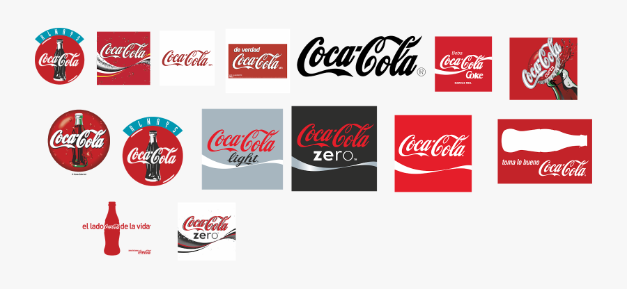 Clip Art Rotulo Da Coca Cola - Coca Cola Logo In Time , Free ...