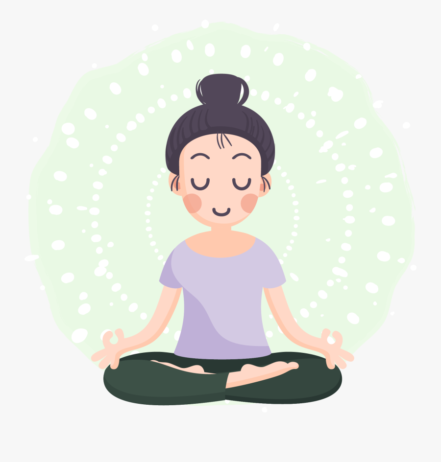 Pranayama Cartoon , Free Transparent Clipart - ClipartKey