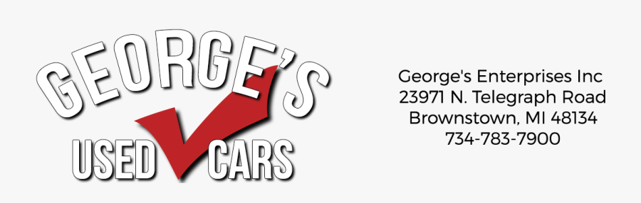 Highway Clipart Corner Road - George's Used Cars Logo , Free ...