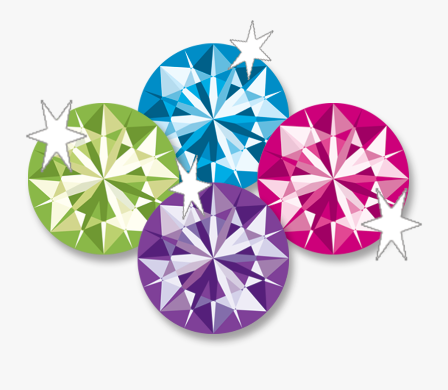 Gemstone Bulletin Board Border , Free Transparent Clipart - ClipartKey