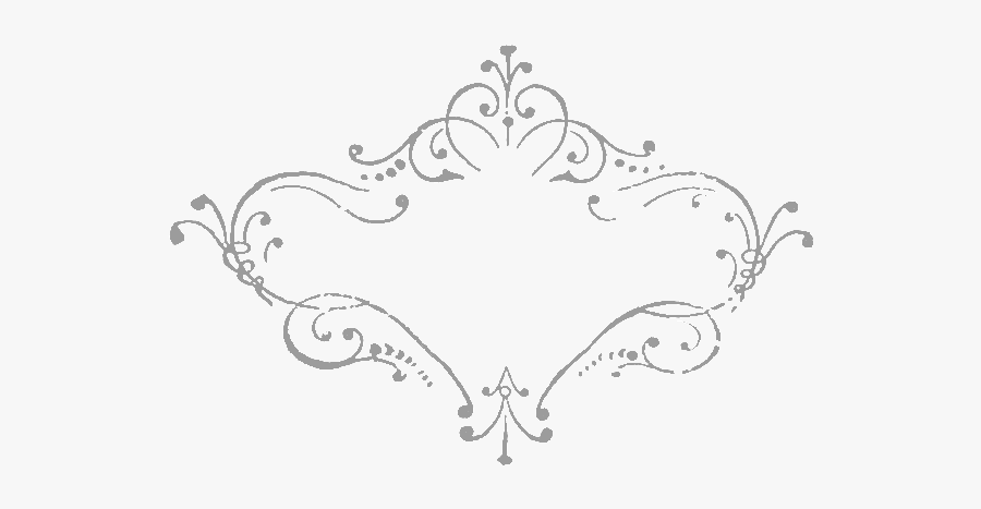 Frame Damask Digital Grayscale Download Image - Alpona Png , Free ...