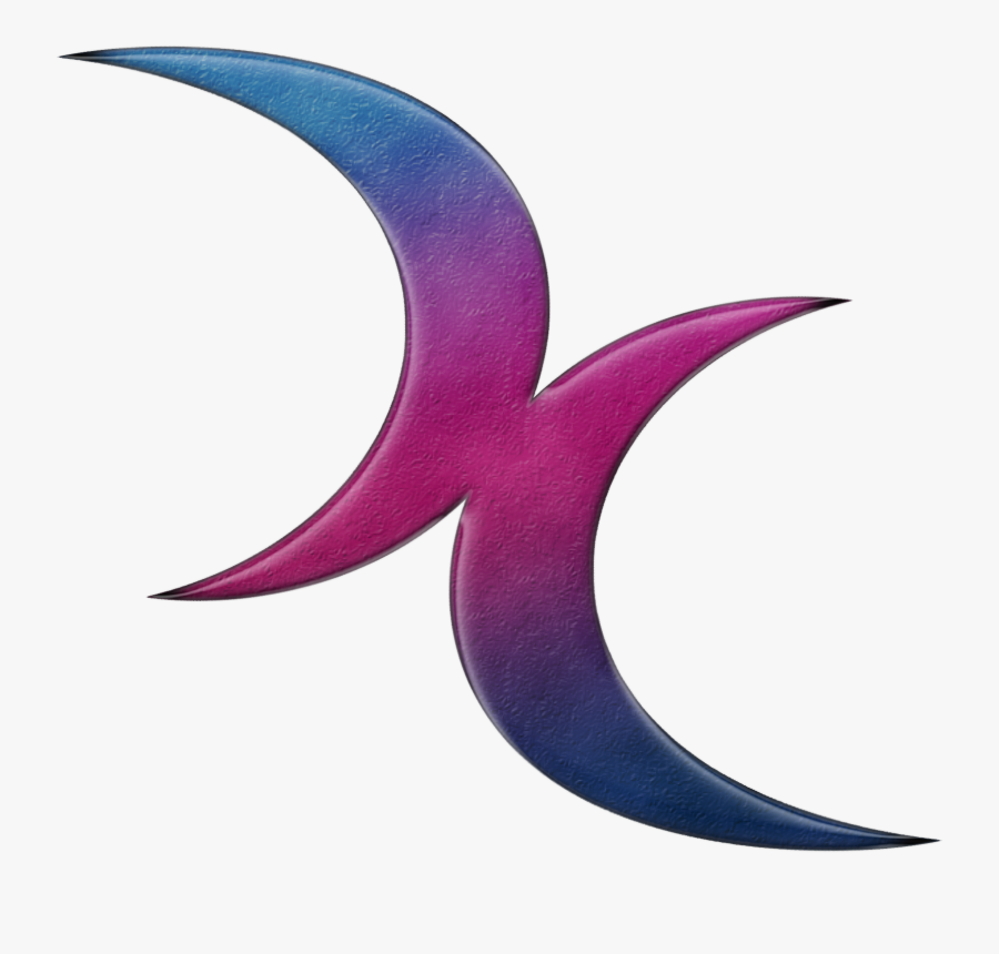Double Crescent Moon Tattoo , Free Transparent Clipart - ClipartKey