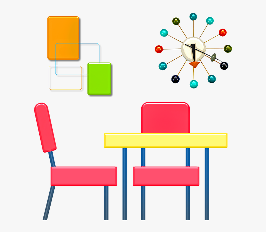 Kitchen Table, Retro Kitchen, Bowls, Clock, Retro Art - Vitra Ball ...