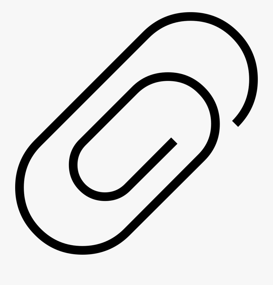 Paper Clip - Line Art , Free Transparent Clipart - ClipartKey