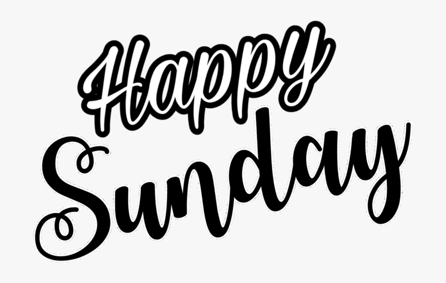 #happysunday , Free Transparent Clipart - ClipartKey