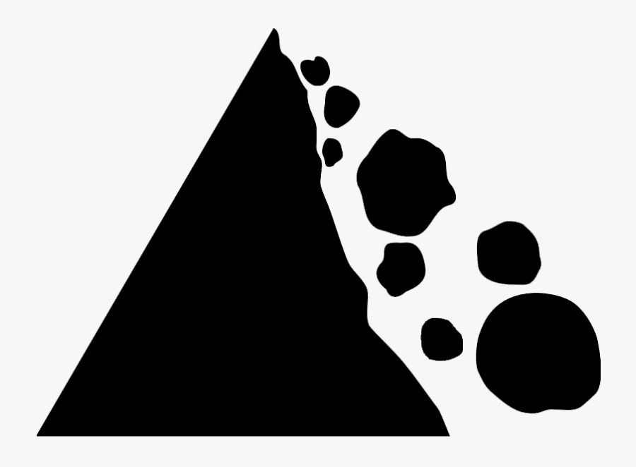 Landslide Landslip Icon , Free Transparent Clipart - ClipartKey