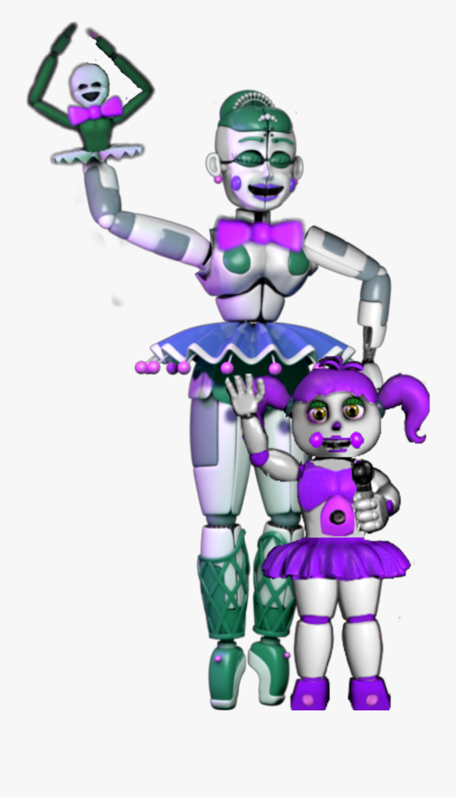 #prototype Ballora And Baby , Free Transparent Clipart - ClipartKey