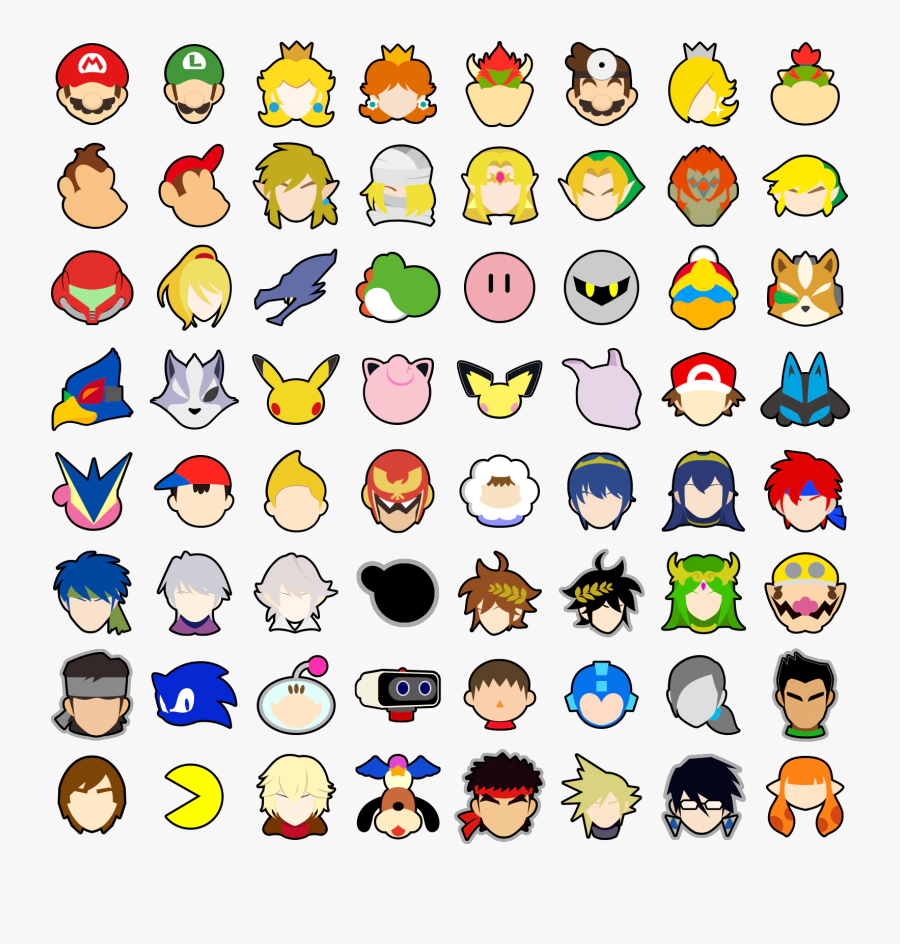 Clip Art Super Smash Bros Ultimate Stickers - Smash Ultimate Stock ...