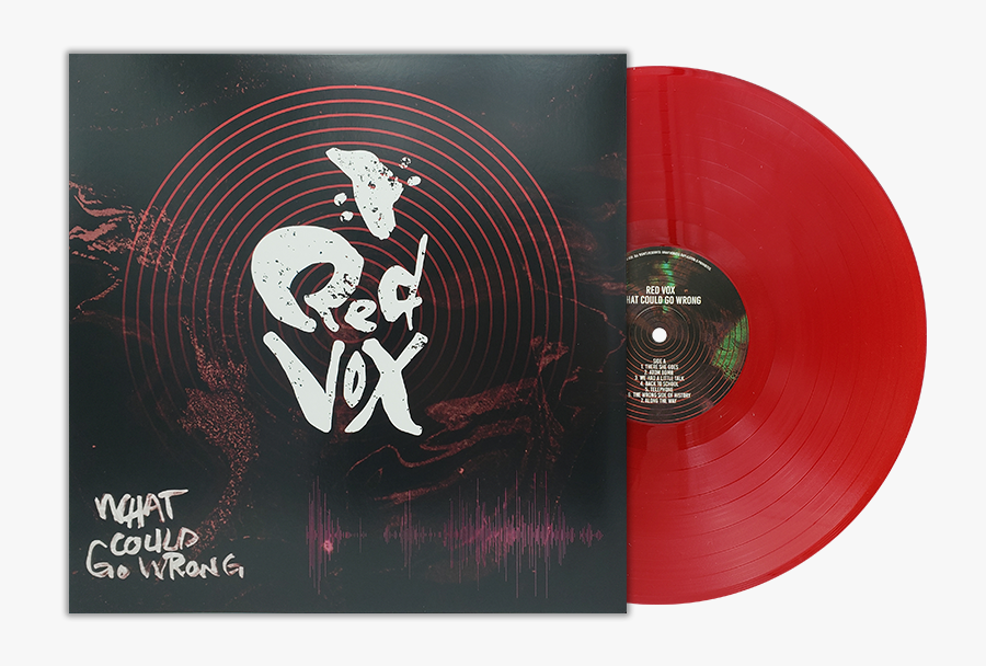 Vinyl Record Png - Red Vox Album Cover , Free Transparent Clipart - ClipartKey