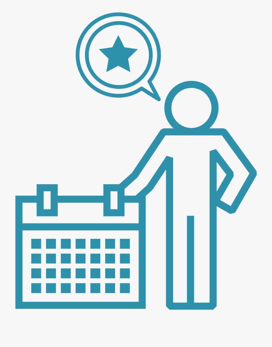 Calendar Icon Color Blue , Free Transparent Clipart - ClipartKey