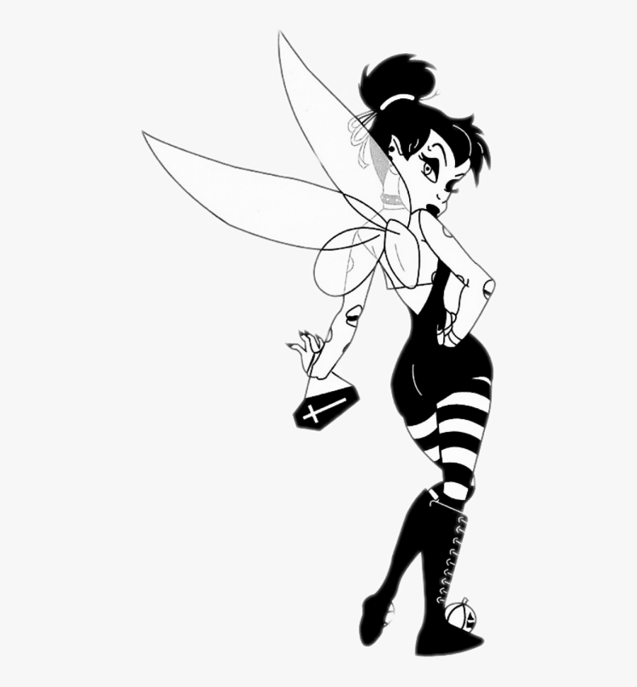 Transparent Tink Clipart - Punk Tinkerbell , Free Transparent Clipart ...