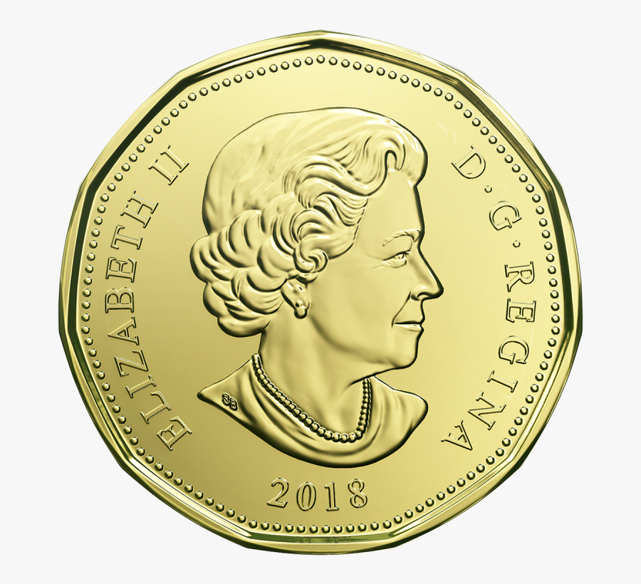 5 Cents Canada - Loonie , Free Transparent Clipart - ClipartKey