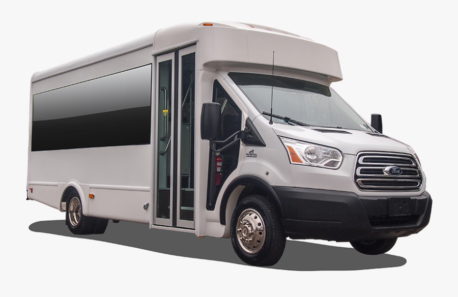 Commute Bus - Bus Shuttle White , Free Transparent Clipart - ClipartKey