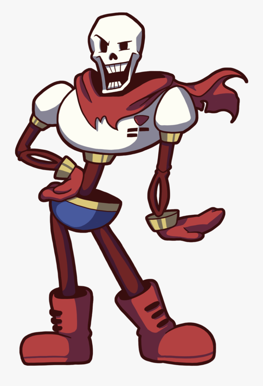 Papyrus Undertale Transparent Png - Undertale Papyrus , Free ...