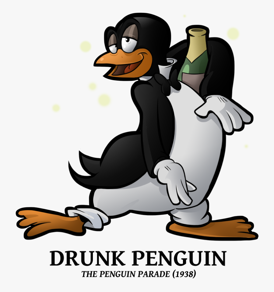 Penguin Clipart Drunk , Free Transparent Clipart - ClipartKey